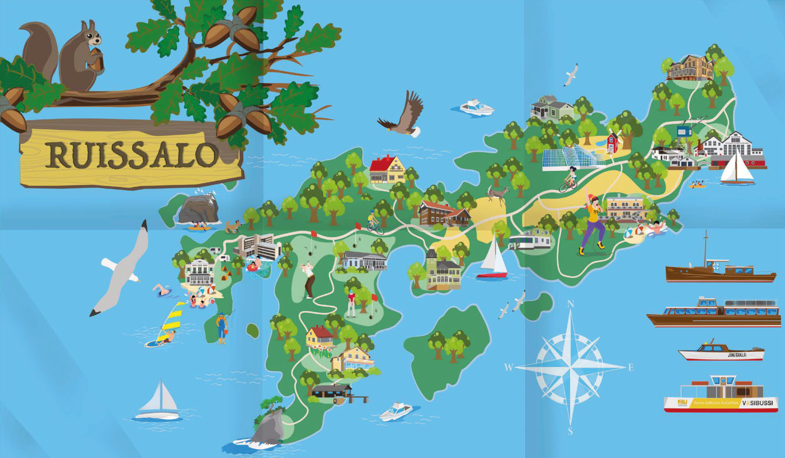 Ruissalon yrittäjät / Visit Ruissalo